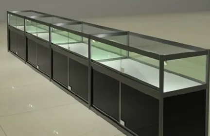 玻璃柜台效果图2019-房天下家居装修网