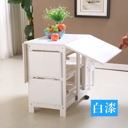 实木折叠餐桌简约现代宜家长方形折叠多功能家具实木小户型吃饭桌价格,图片,参数-家具餐厅家具餐桌-北京房天下家居装修网