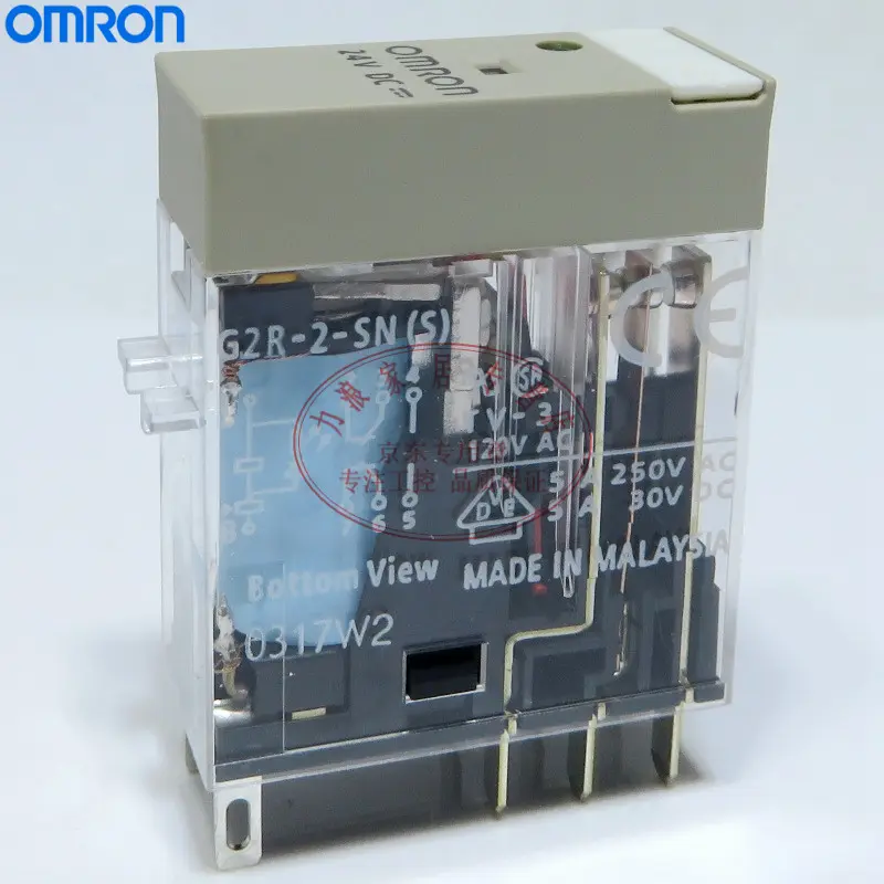 欧姆龙OMRON继电器G2R-2-SN(S) DC24V 8脚 5A 2开2闭价格,图片,参数-建材开关插座断路器-北京房天下家居装修网