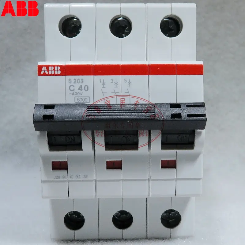 ABB 小型断路器 空气开关 S203 C40 3P 40A 京东价(可开普票)价格,图片,参数-建材开关插座断路器-北京房天下家居装修网