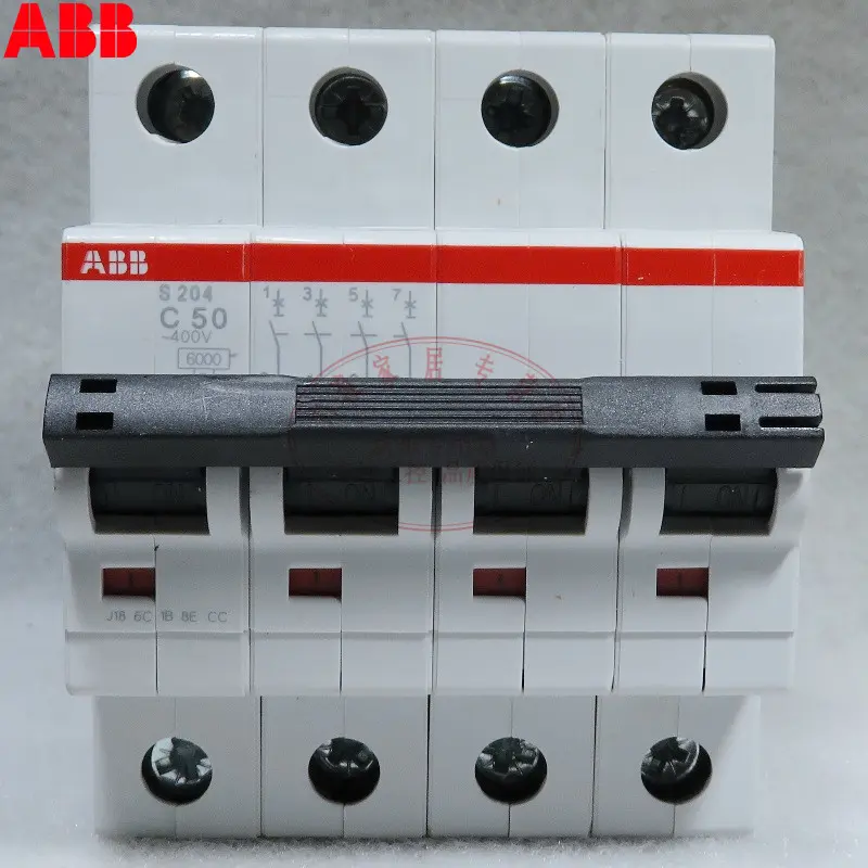 ABB 小型断路器 空气开关 S204 C50 4P 50A 京东价(可开普票)价格,图片,参数-建材开关插座断路器-北京房天下家居装修网