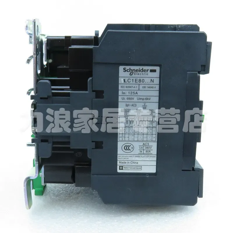 施耐德交流接触器LC1E80...N LC1E80M5N 220V 1开1闭 已有升级款 增值税专票价(满1000元可开)价格,图片,参数 ...
